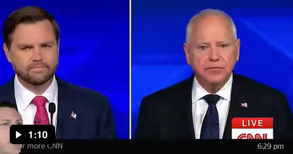 Since the Left didn't show the whole rule violation and JD Vance fact ...