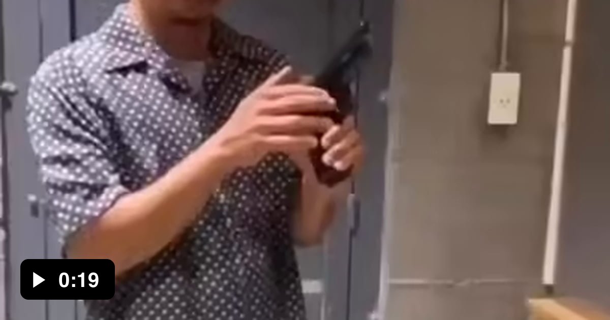 Gun Fun - Cursed Pistol (Trigger warning!) - 9GAG