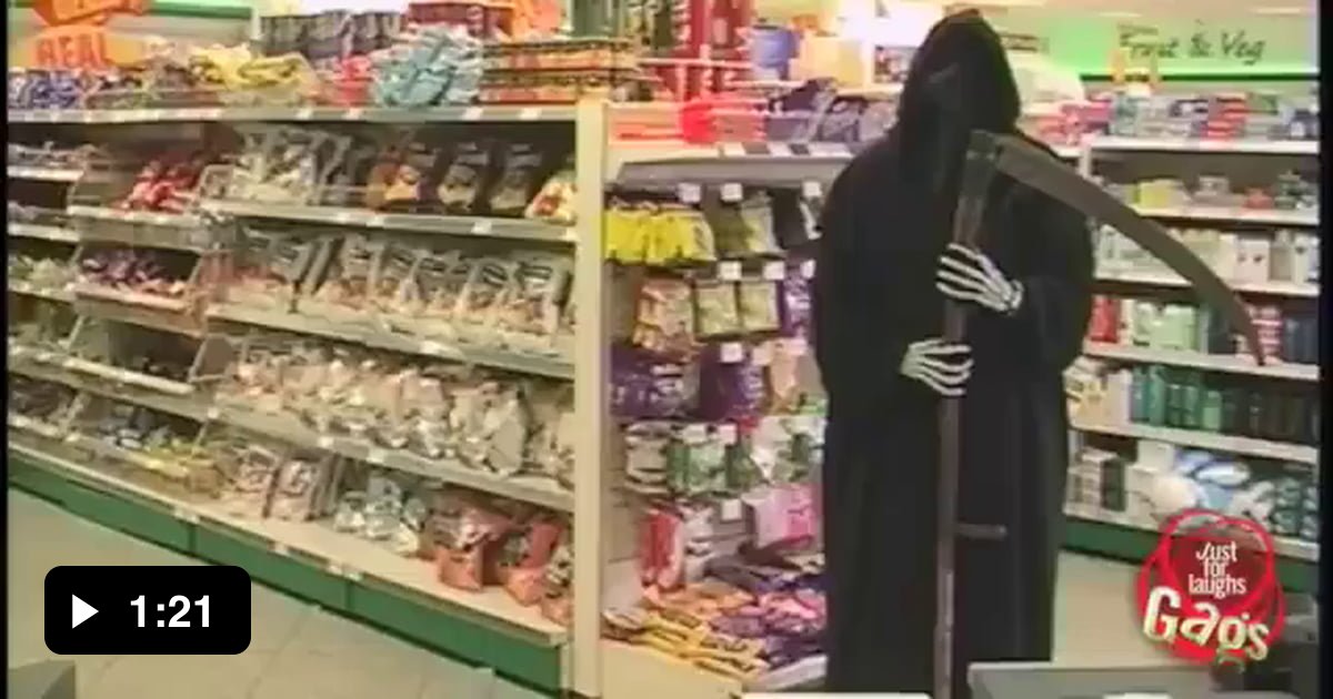 Grim Reaper Prank. - 9GAG