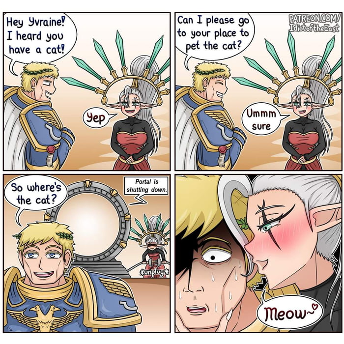 Run Blueberryboy, run for your life ! She is secretly a Dark Eldar ! - 9GAG