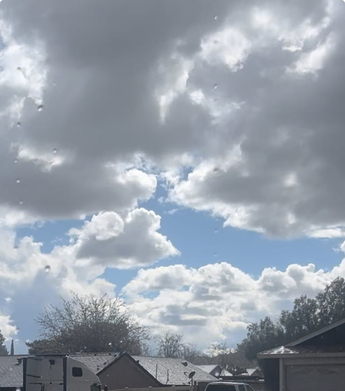 Just in case you needed a sign your little buddy is doing fine and jumping through the clouds - 9GAG