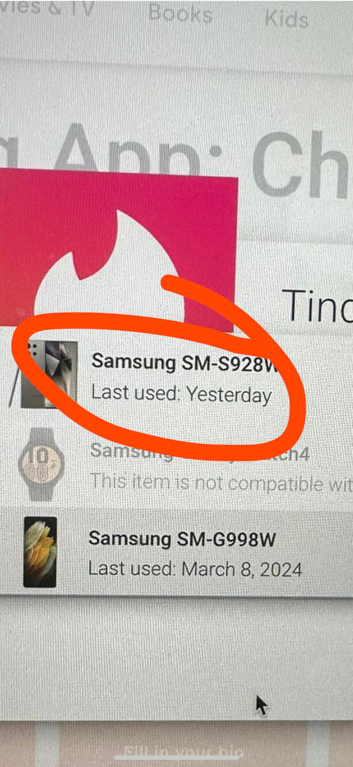 Boyfriend says he hasn’t downloaded tinder. Google Play says “last used yesterday” - Is it ...