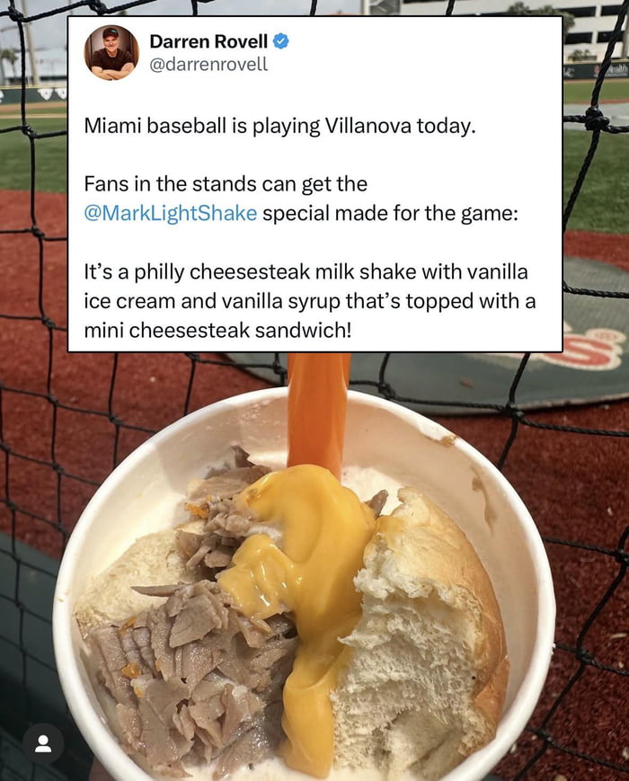 Philly Cheesesteak milkshake - 9GAG