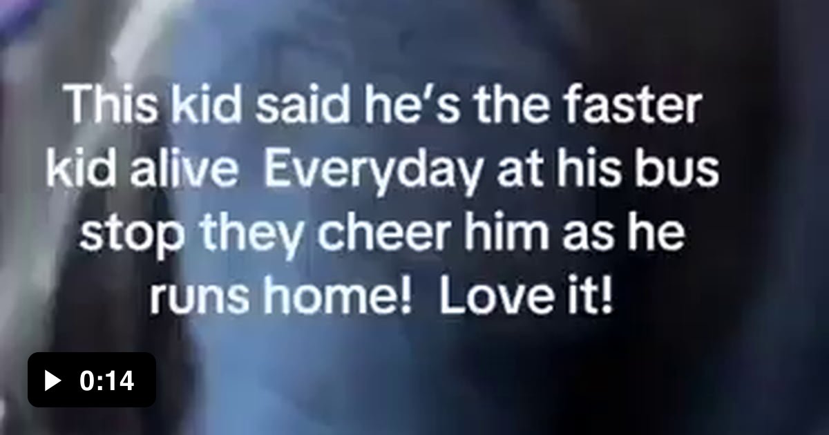 Fastest kid alive! - 9GAG