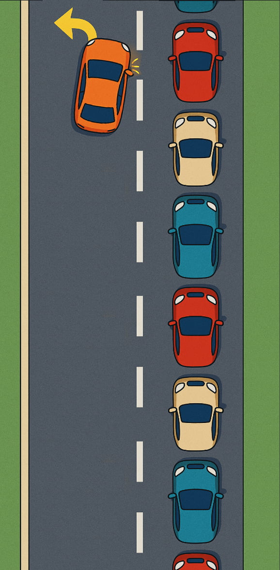 Annoying Drivers Part 1: Merging from left-only lane into the straight ...