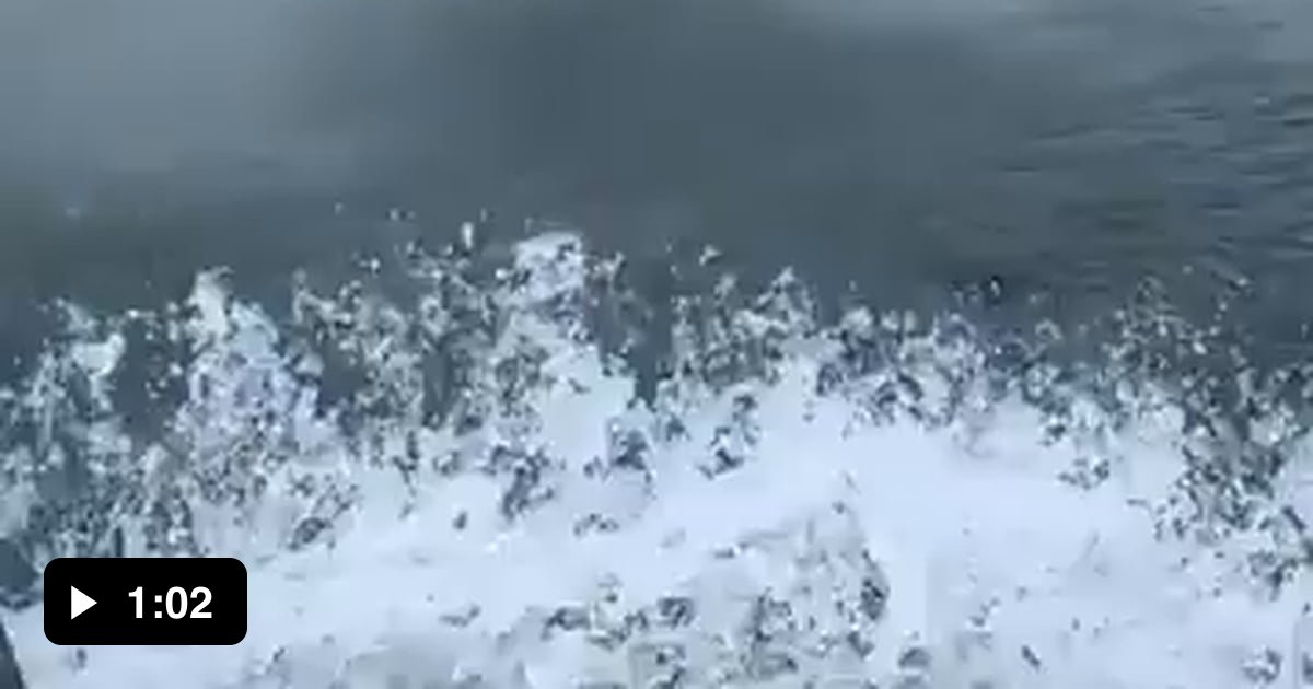 A natural Maelstrom (Whirlpool) - a swirling mass of water caused by ...