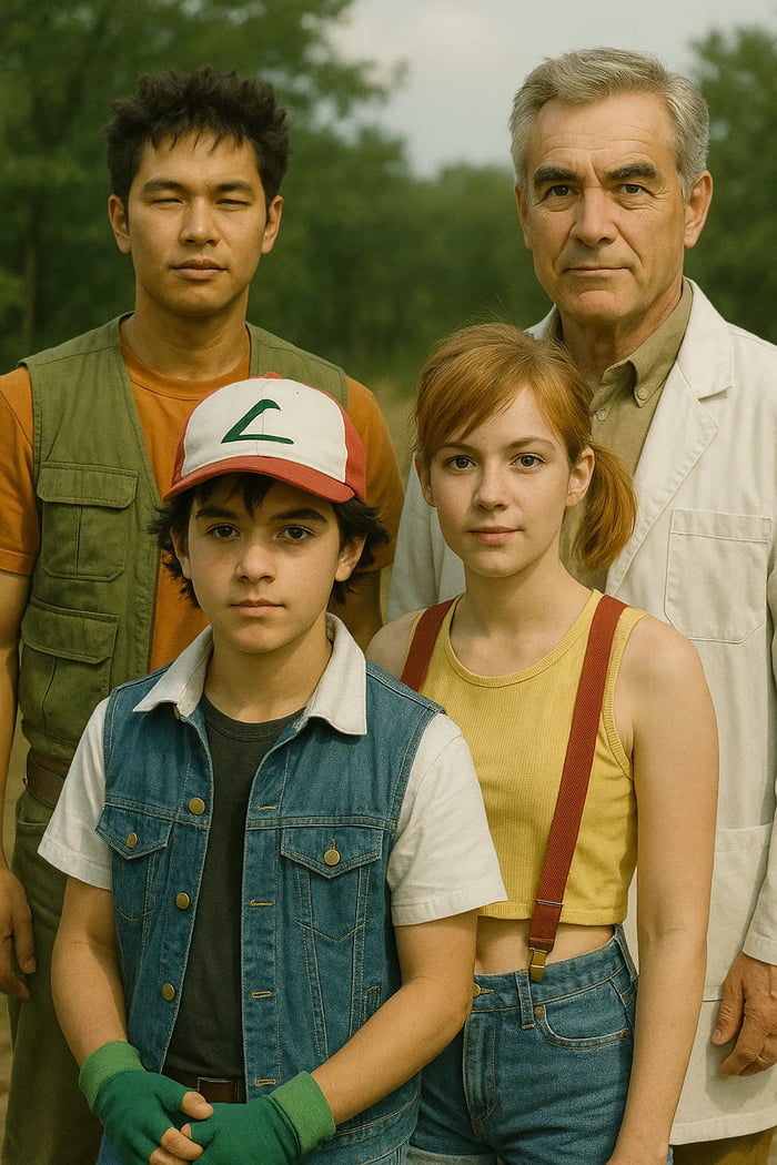 ChatGPT idea of what a realistic Pokemon team looks like - 9GAG