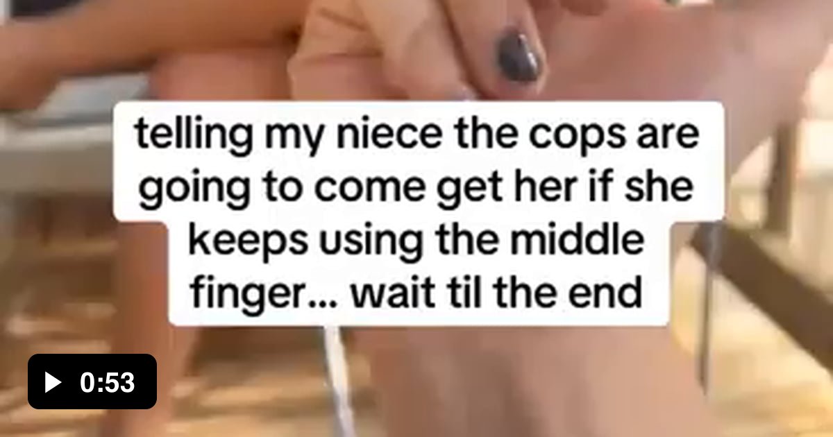 “She’s over here!” — Aunt of the year delivers justice with siren assist - 9GAG