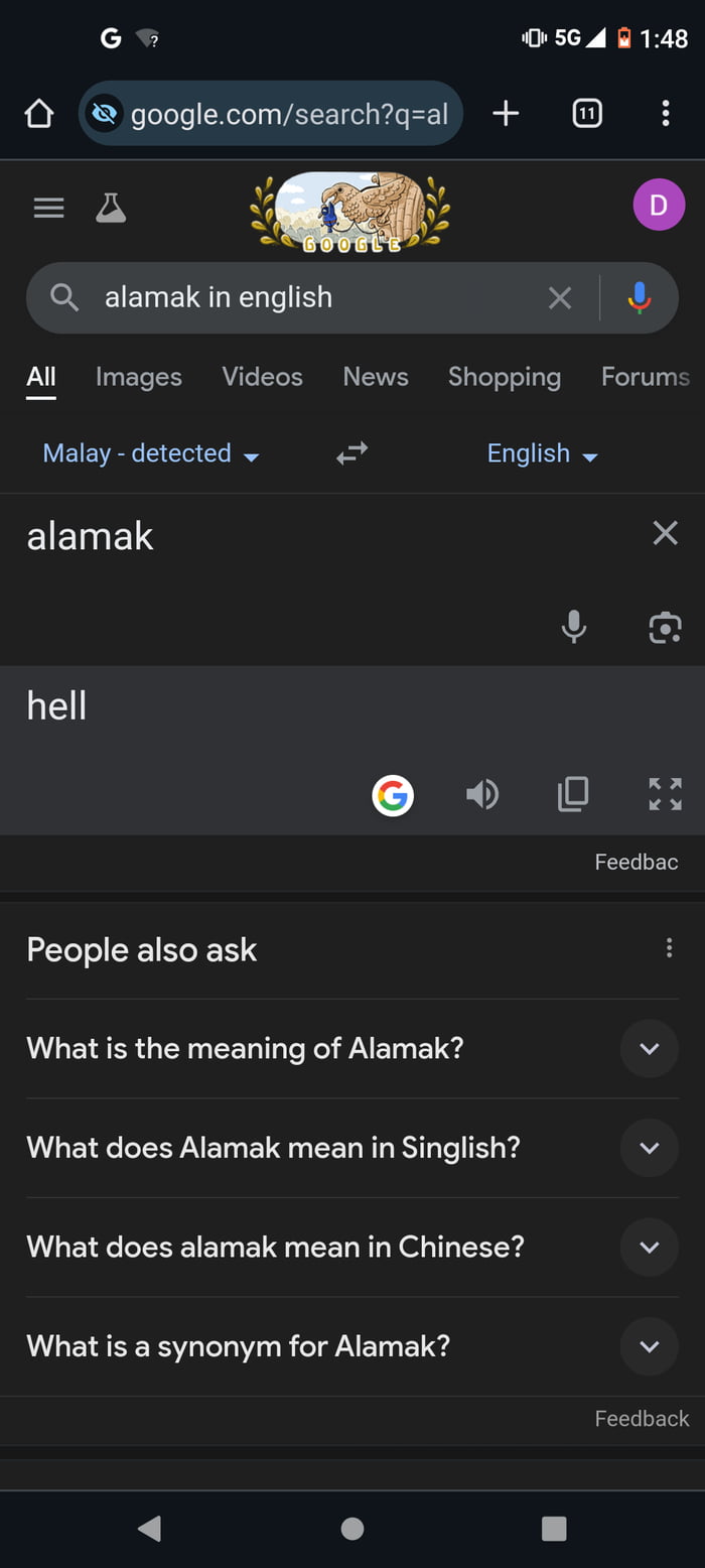 Hey guys, I typed Kamala backwards and Google translated it as Hell. Can any Malayan certify? - 9GAG