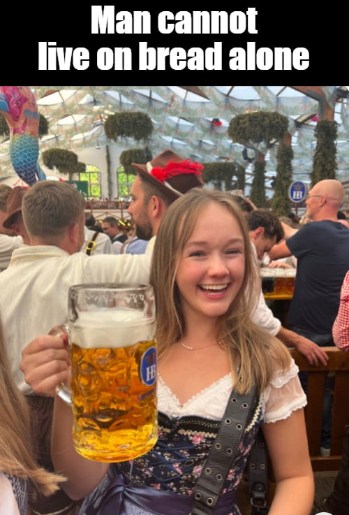 Teach a man to beer, and he will beer for his whole life - 9GAG