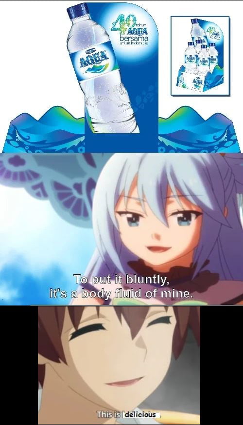 Aqua bottled fluids - 9GAG