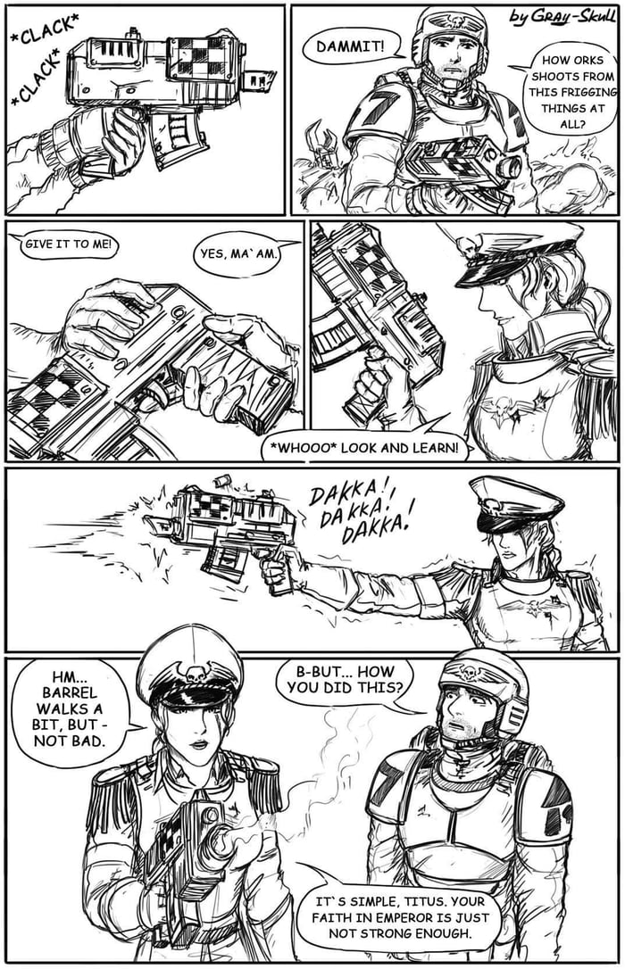Commissar Raivel (by Gray Skull) - 9GAG