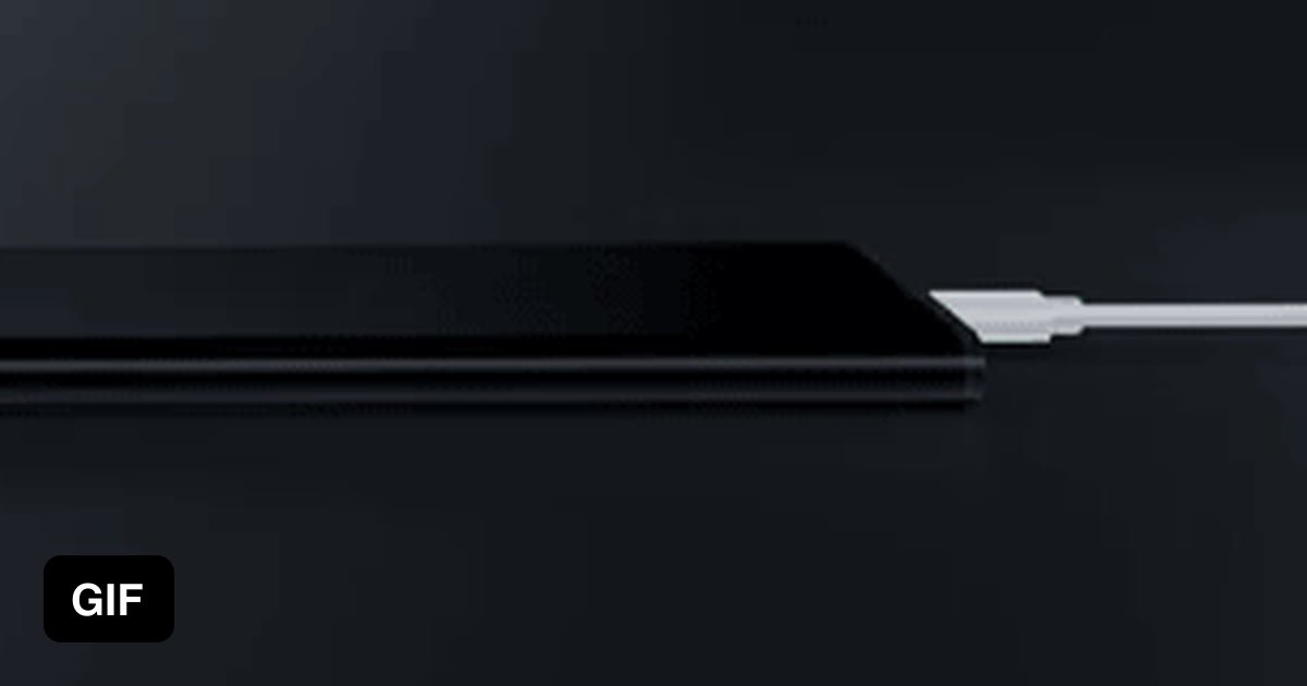 This phone charging animation on Xiaomi Mi Mix Alpha - 9GAG