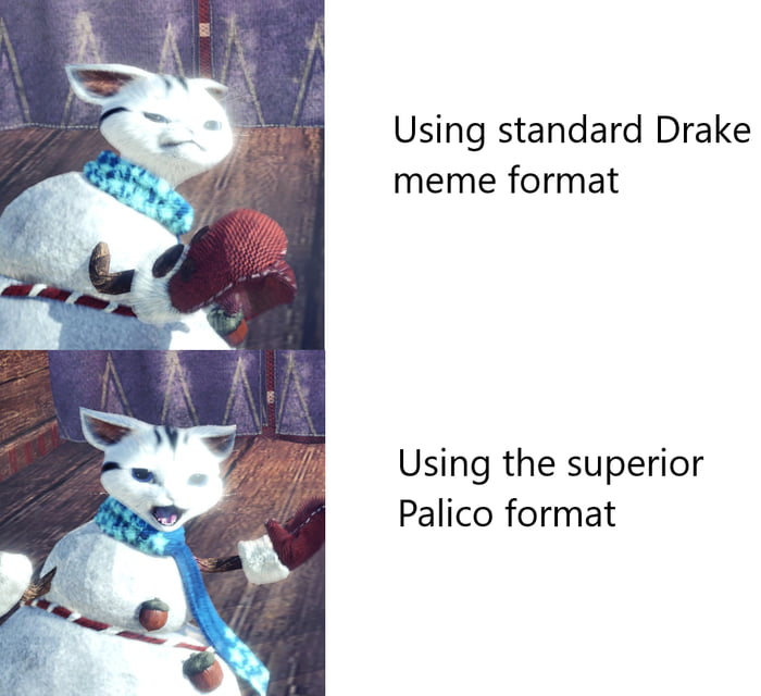Surprised Palico - 9GAG