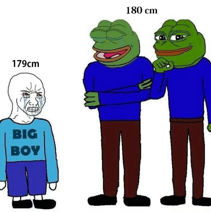 Big boy vs 180 cm - 9GAG