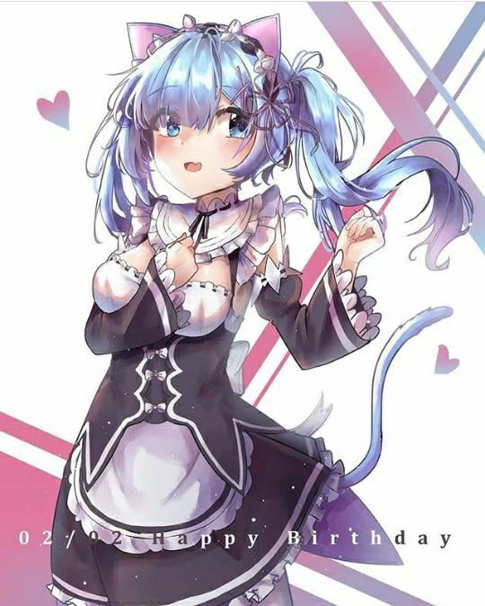 Happy birthday to Rem - 9GAG