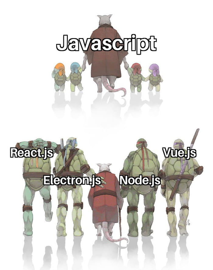Javascript has done more to produce the web than broken soil does to ...