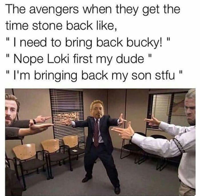 When the Avengers get the Time Stone - 9GAG