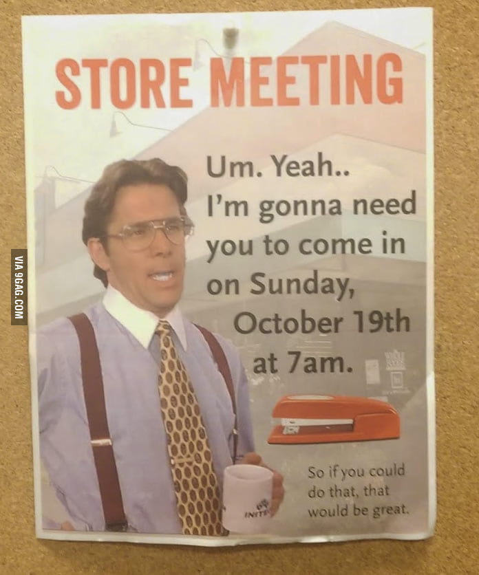 At Least He Used the Right Meme... - 9GAG