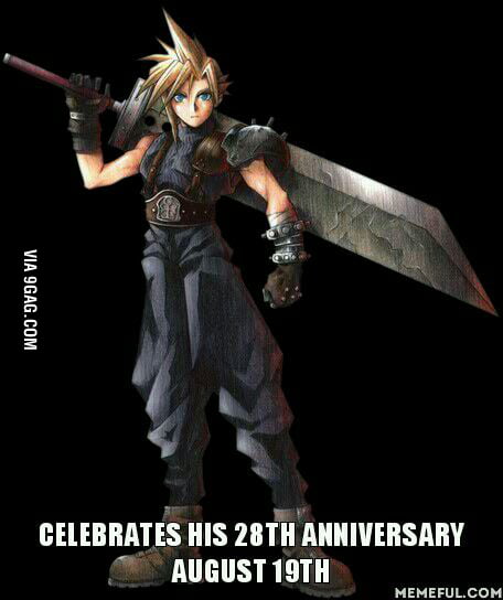 Happy birthday Cloud Strife - 9GAG