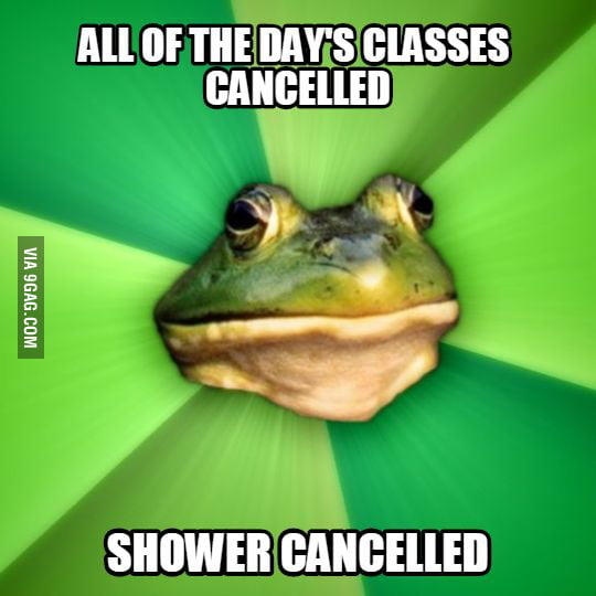 College Frogs Will Understand - 9GAG