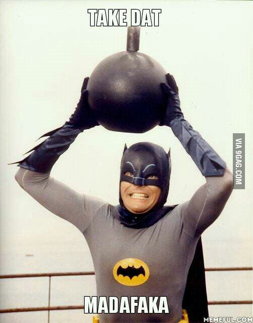 Batman's Thug life - 9GAG