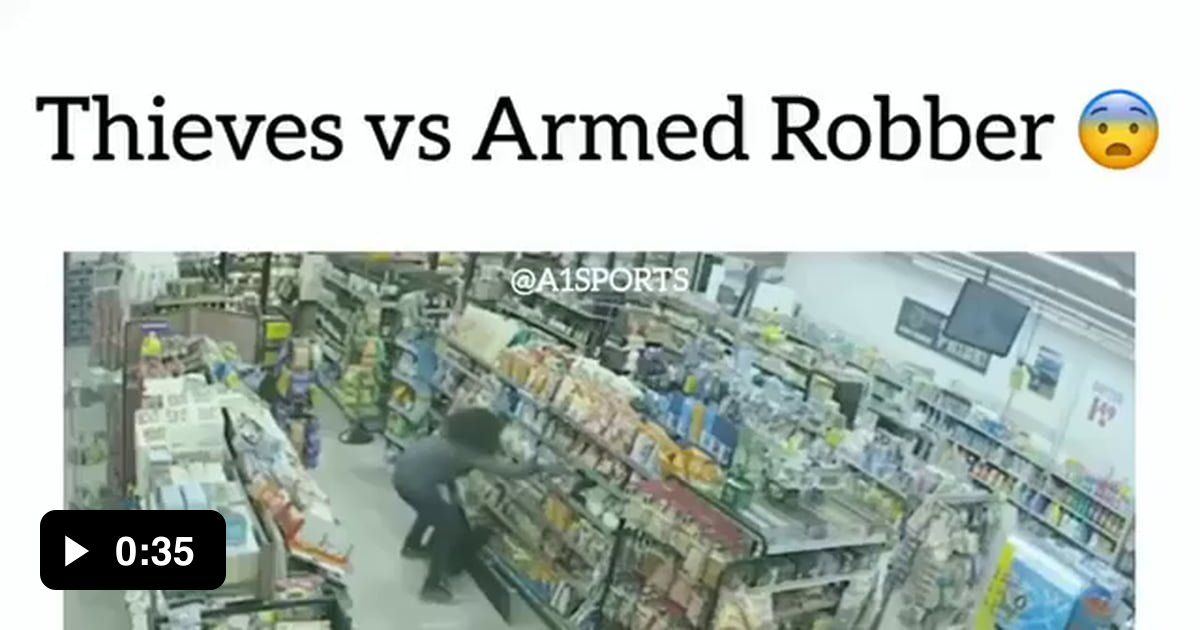 Thieves vs Armed Robber - 9GAG