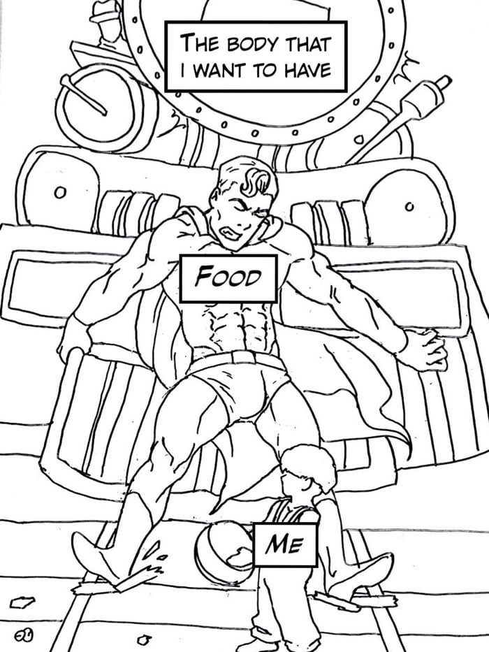 My rendition of the Superman train meme - 9GAG