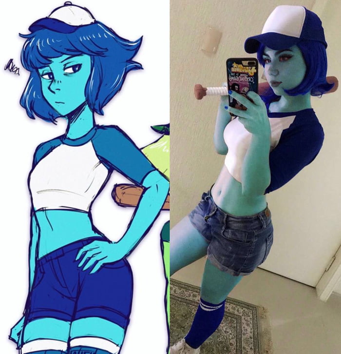 Maria Fernanda Galvão as Lapis Lazuli (Steven Universe) - 9GAG