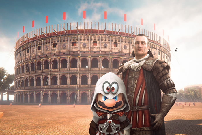 Assassin's Creed Mario Odyssey - 9GAG