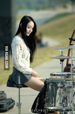 Ah Yeon Drummer Of Bebop Im In Love 9GAG Ah Yeon Drummer Of Bebop Im In Love 9GAG
