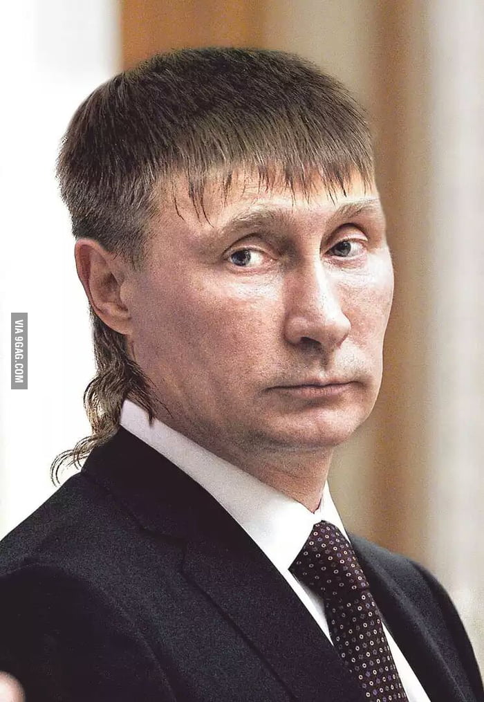 Putins new haircut - 9GAG