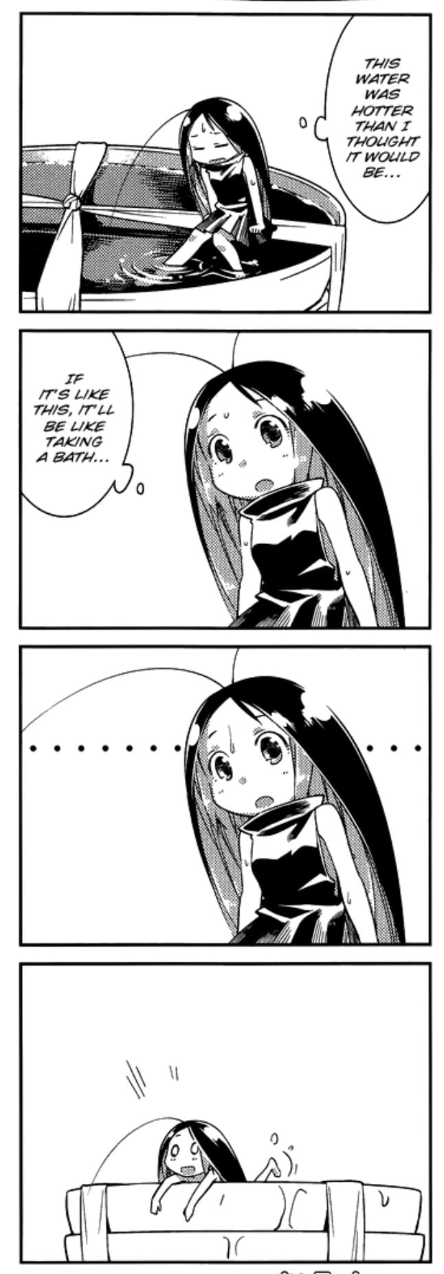 Cute cockroach girl doing cute things. Again. Pick this up scanlators ...