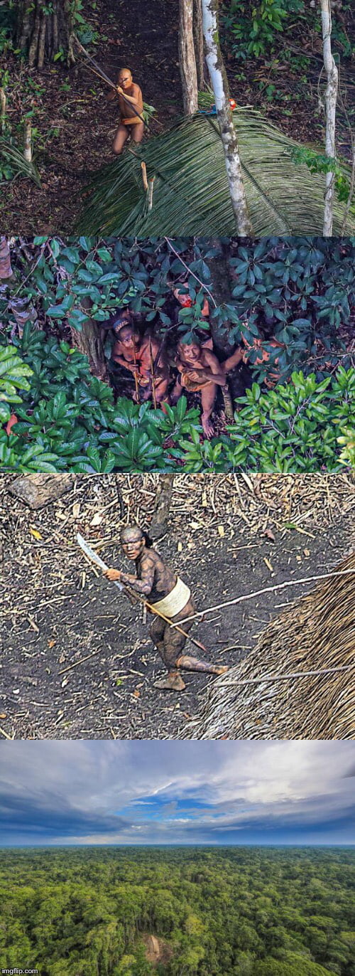 Photographer captures images of uncontacted tribe in Brazil, the ...