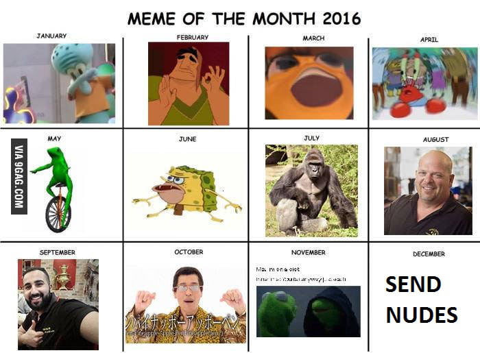 Meme of the month 2016 (updated) - 9GAG
