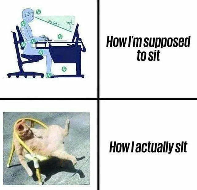 Quick reminder to fix your posture bro - 9GAG
