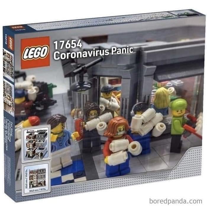 Coronavirus Panic (The LEGO Set) - 9GAG