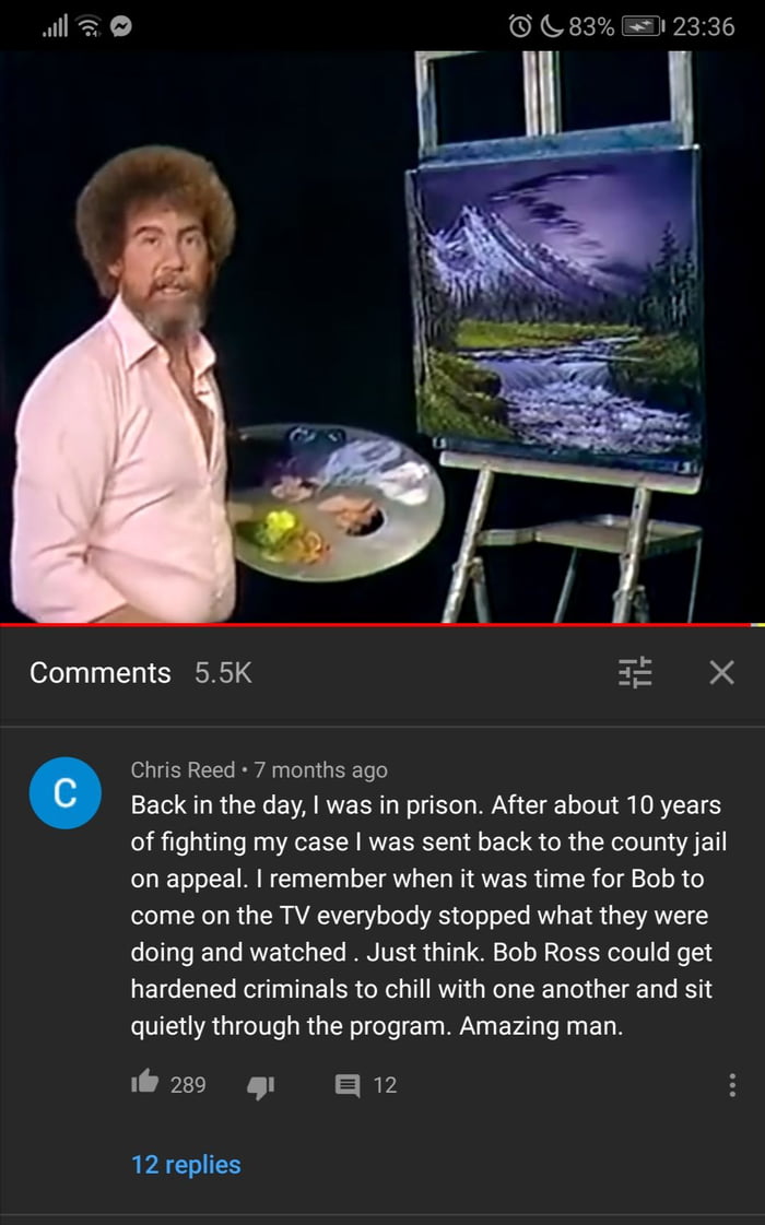 The power of Bob Ross - 9GAG