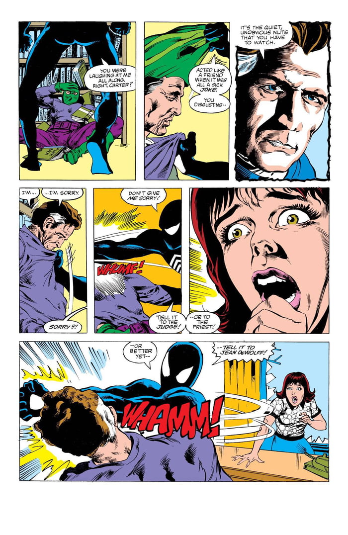 Spectacular ass whooping (Spectacular Spider-Man #110) - 9GAG