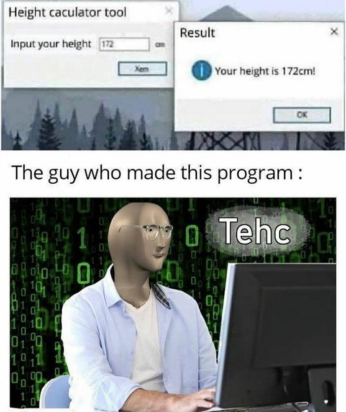 In non retard units. - 9GAG