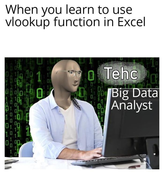 And pivot tables - 9GAG