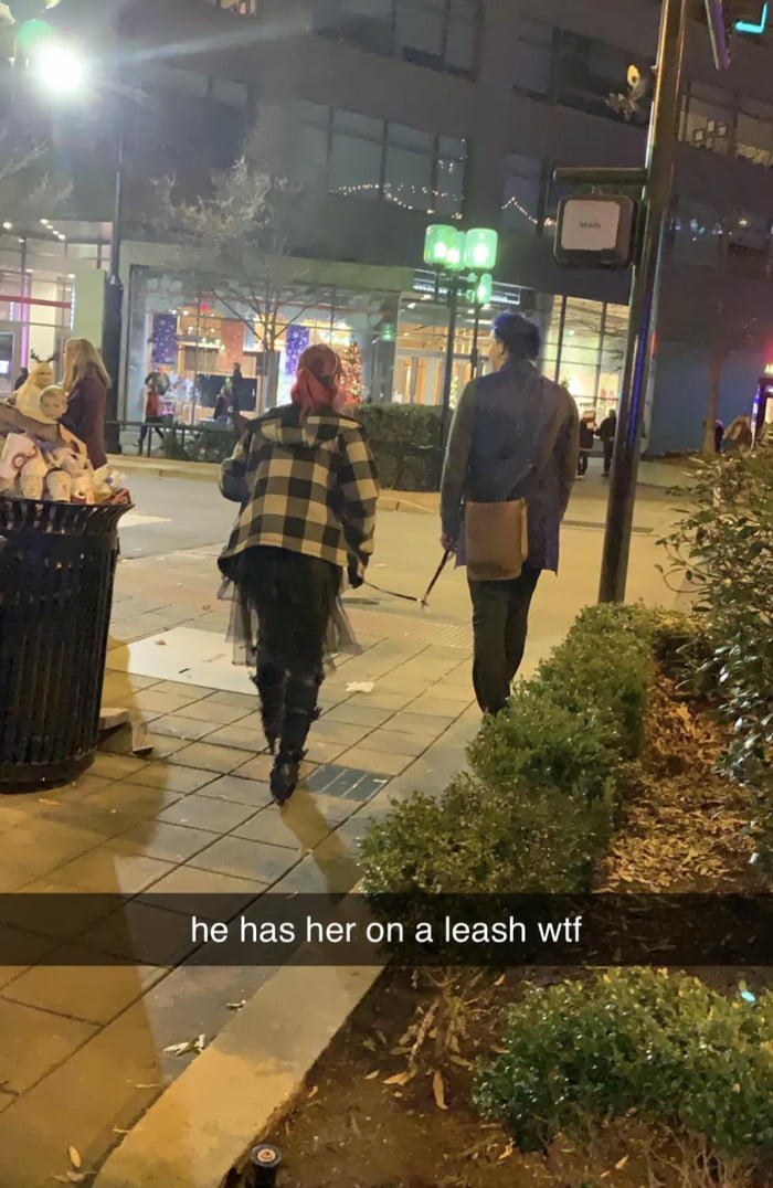 Guy On A Leash