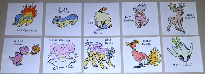 1 week 10 pokemon challenge. Week 4. - 9GAG