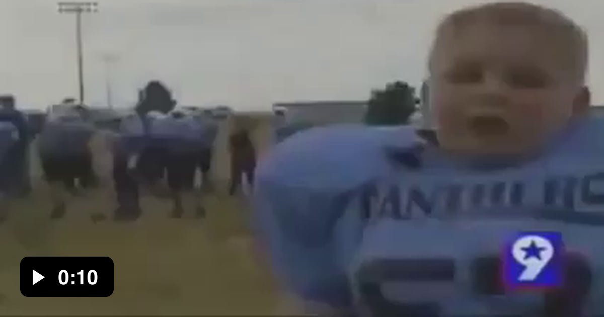 Blind kid plays football - 9GAG