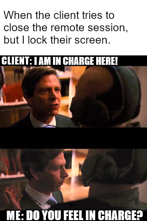 Do you feel in charge? - 9GAG