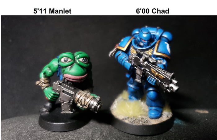 Unbased manlet vs. based Chad - 9GAG