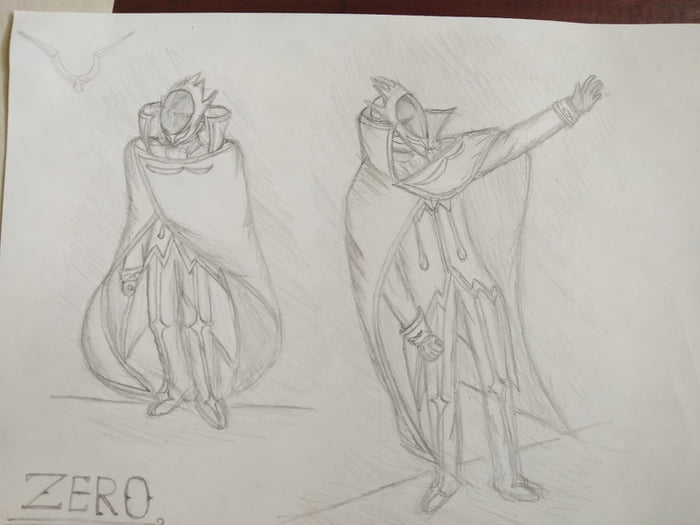 My attempt to draw zero - 9GAG