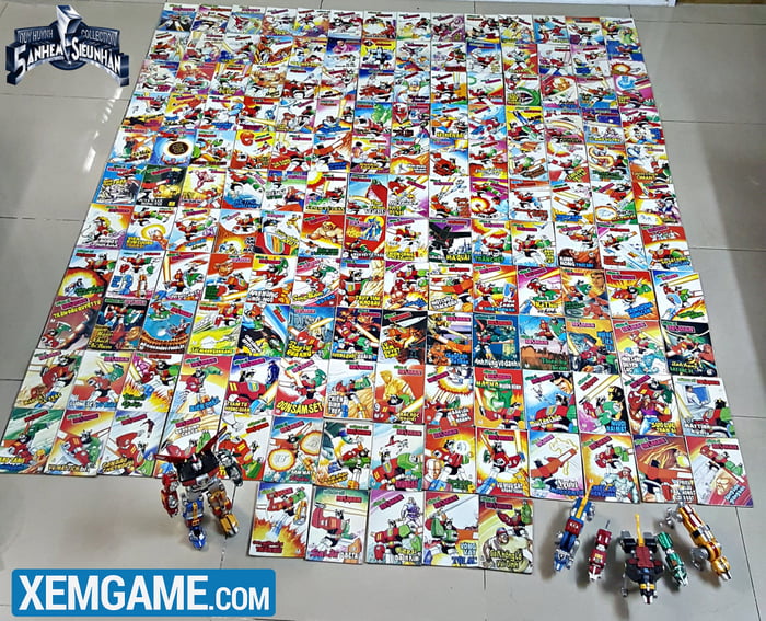 90s to 2005 vietnamese mutant voltron version manga (transformer ...