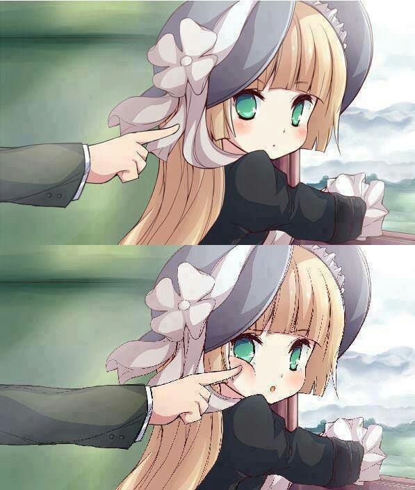 Poke the loli. - 9GAG
