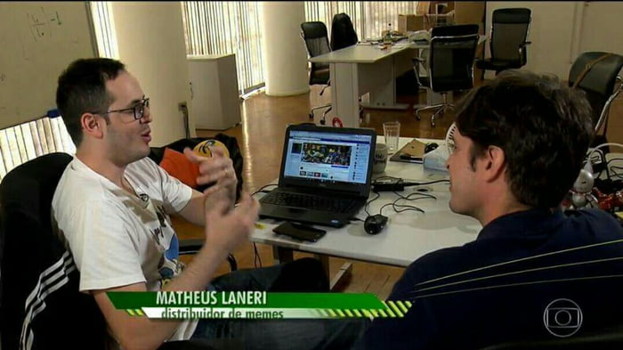 When they ask what I want to be when I grow up. It says "meme ...